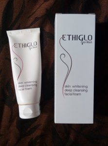 Ethiglo Skin Whitening Deep Cleansing Face Wash Review