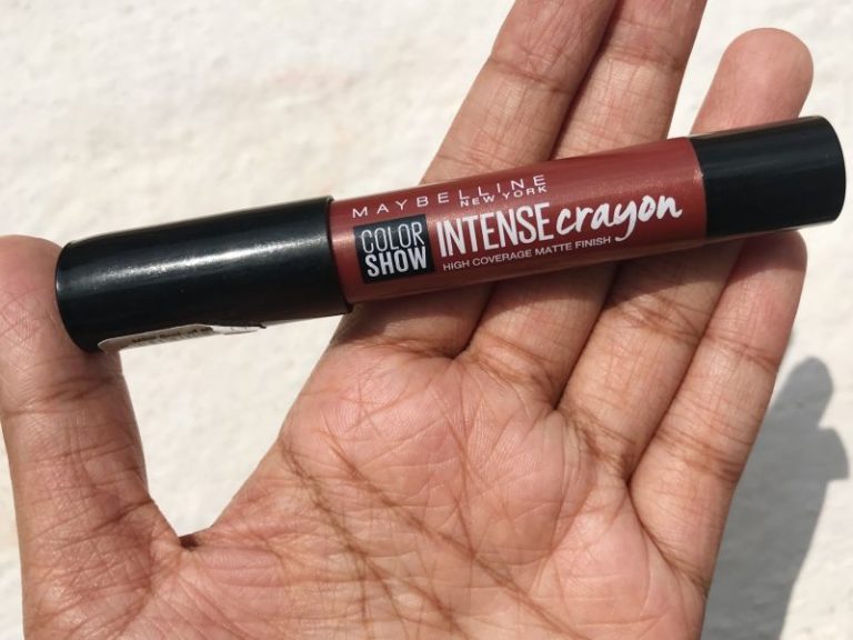 Maybelline Color Show Intense Crayon Review - Dark Chocolate