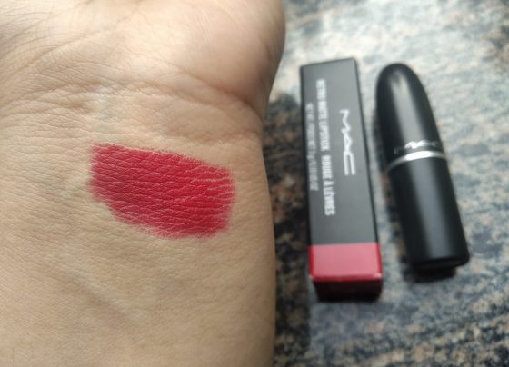 MAC Retro Matte Lipstick - Ruby Woo Review