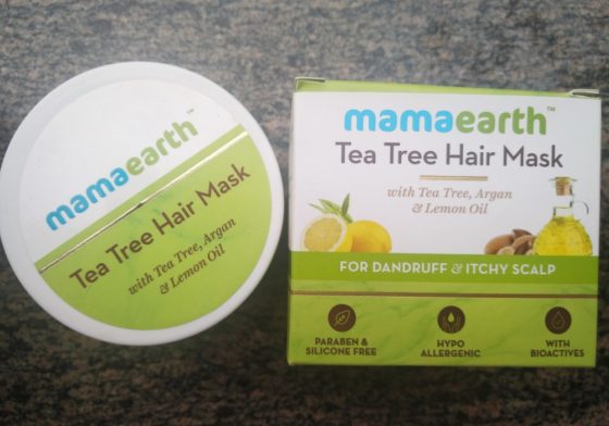 Mamaearth Tea Tree Hair Mask for Anti Dandruff & Itchy Scalp | Review