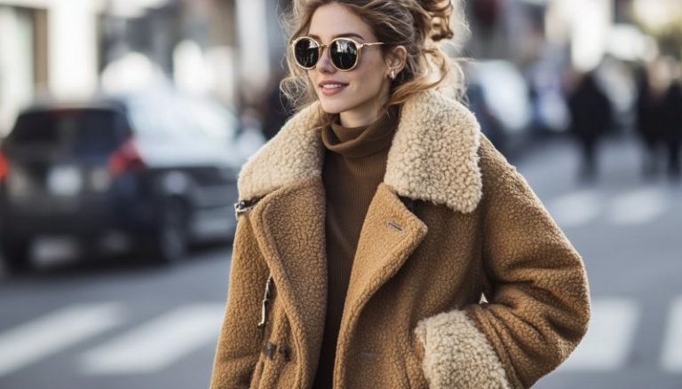 How to Style a Shearling Coat for Women Effortlessly